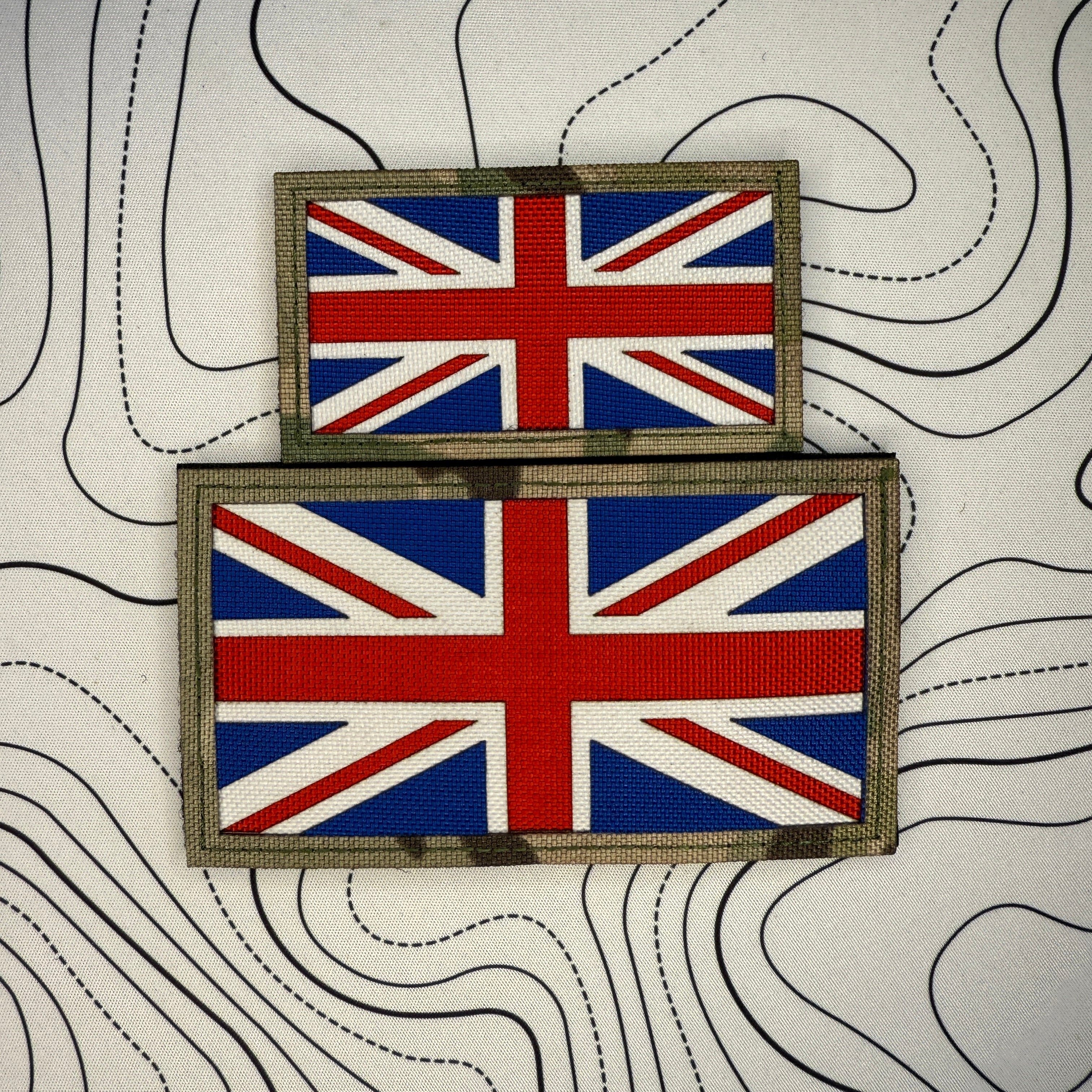 Full colour UK flag patch – Strike Patches