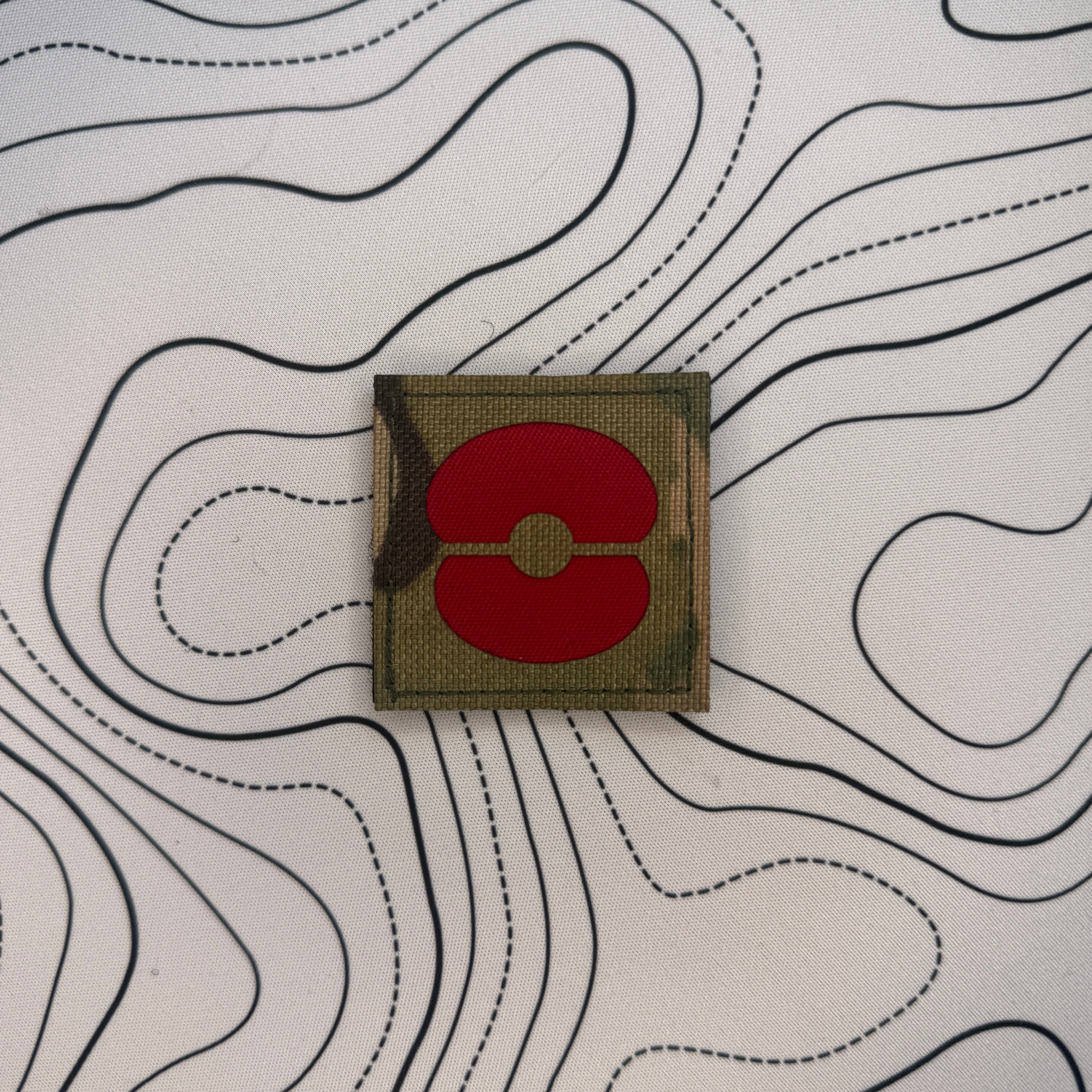 Multicam and red Poppy – Strike Patches